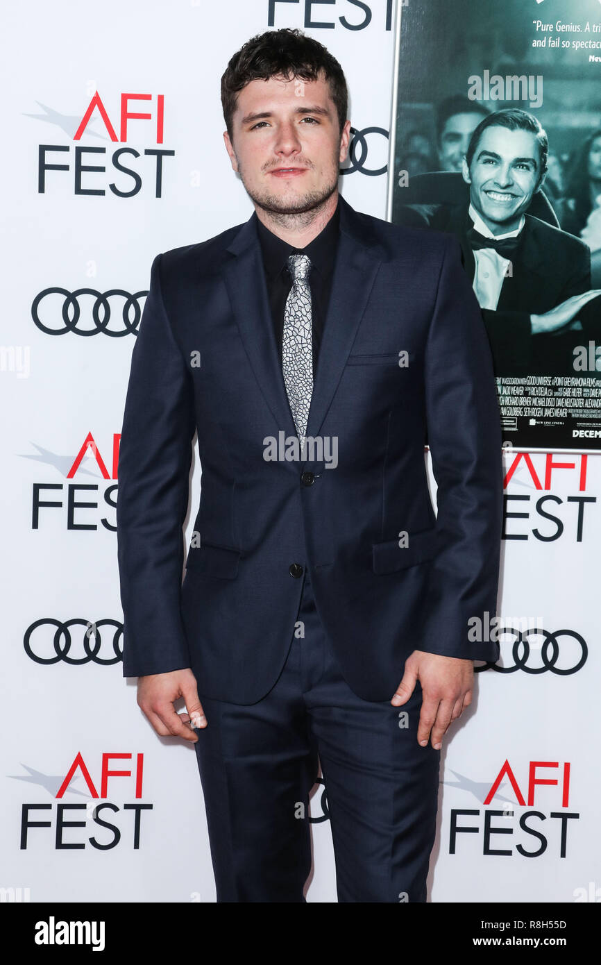 HOLLYWOOD, LOS ANGELES, CA, USA - NOVEMBER 12: Josh Hutcherson arrives ...