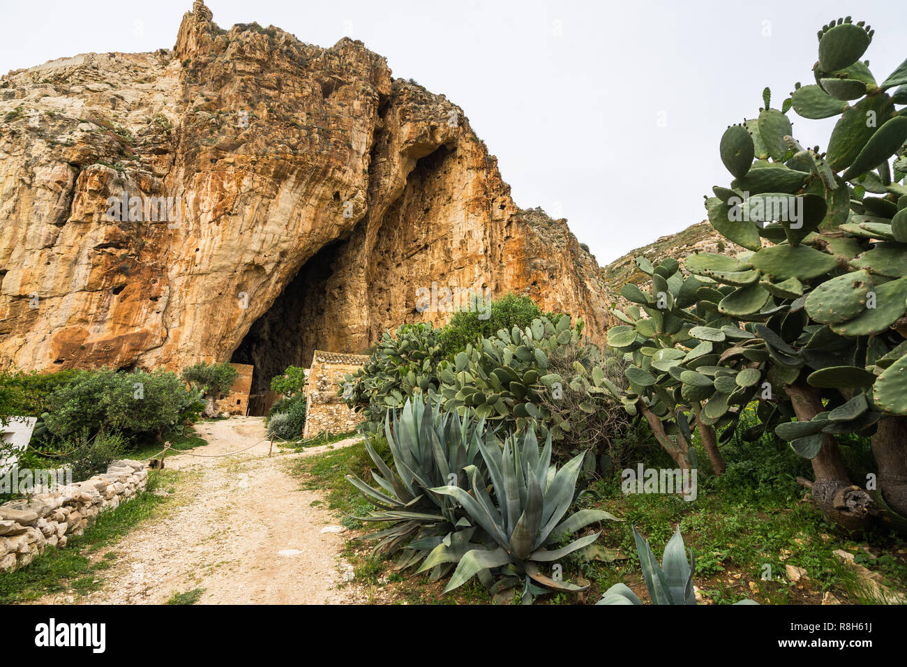 Mangiapane cave or “Grotta Mangiapane” is an ancient settlement and a ...