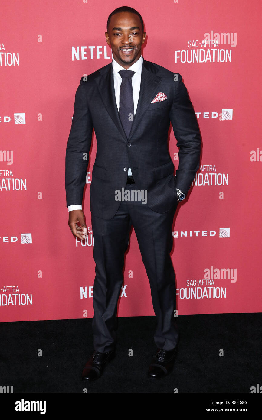 BEVERLY HILLS, LOS ANGELES, CA, USA - NOVEMBER 09: Anthony Mackie ...