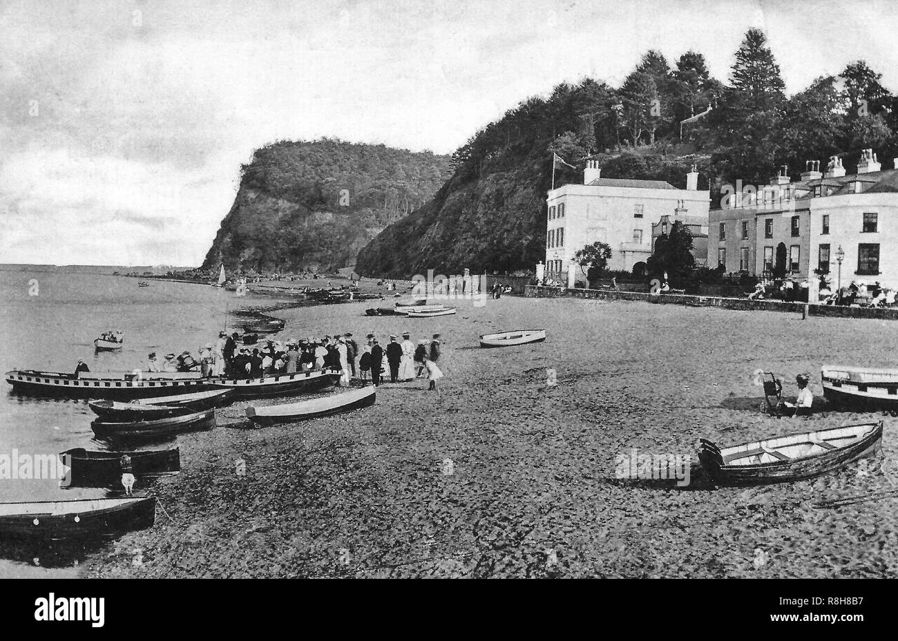 Vintage beach illustration Black and White Stock Photos & Images - Alamy