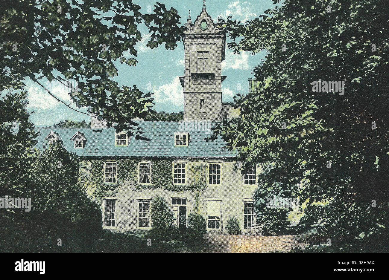 The manor house Sark 1911, Channel Islands Stock Photo - Alamy