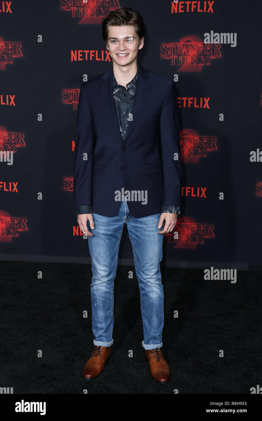 WESTWOOD, LOS ANGELES, CA, USA - OCTOBER 26: Elijah Stevenson at the ...