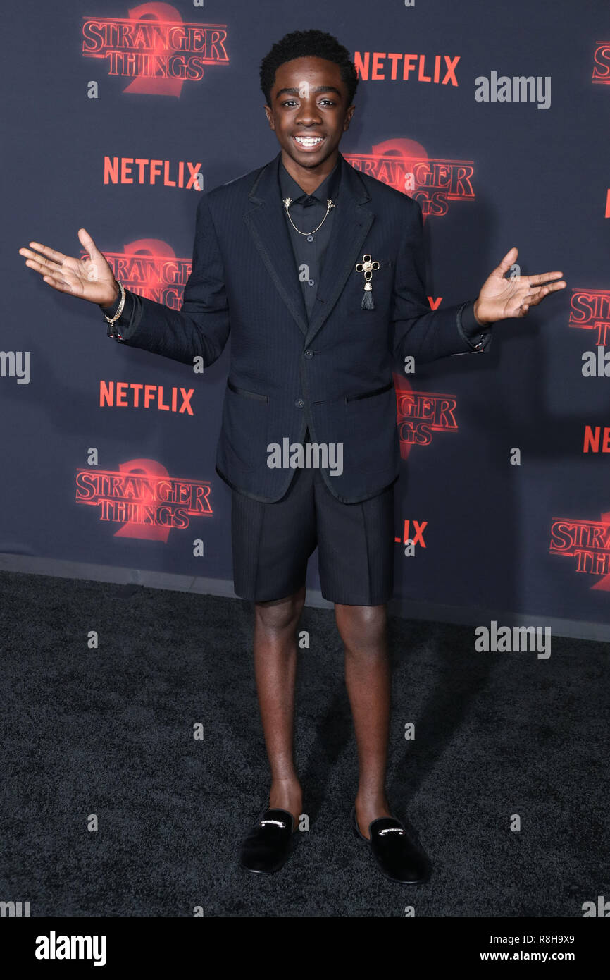 WESTWOOD, LOS ANGELES, CA, USA - OCTOBER 26: Caleb McLaughlin at the ...