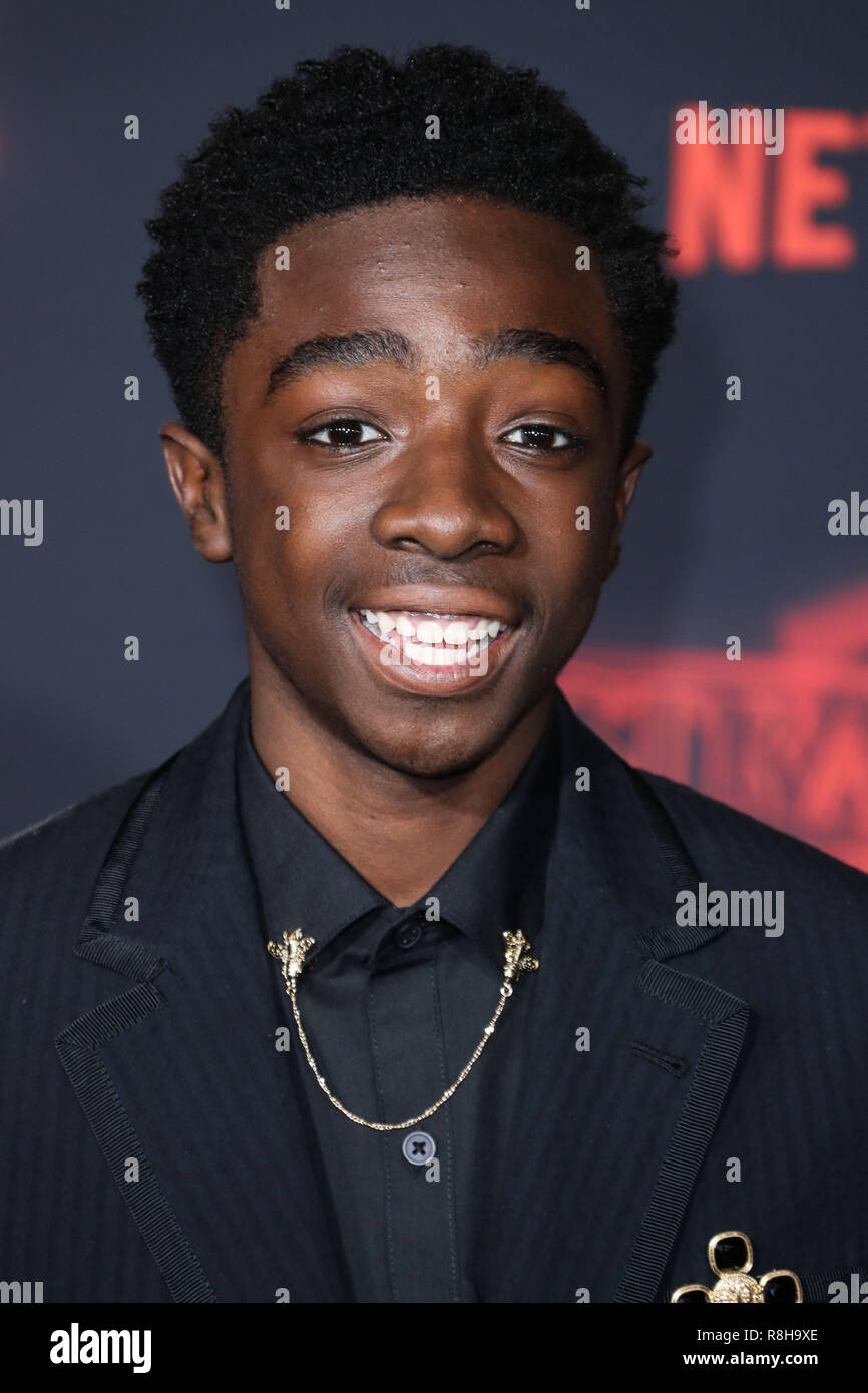 WESTWOOD, LOS ANGELES, CA, USA - OCTOBER 26: Caleb McLaughlin at the ...