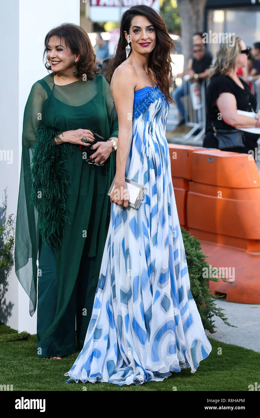 WESTWOOD, LOS ANGELES, CA, USA - OCTOBER 22: Baria Alamuddin and ...