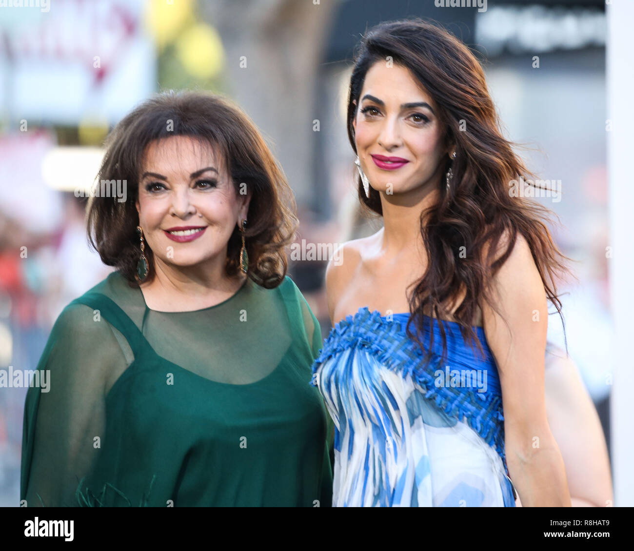 WESTWOOD, LOS ANGELES, CA, USA - OCTOBER 22: Baria Alamuddin and ...
