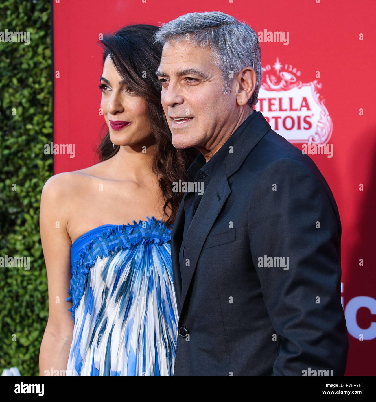 WESTWOOD, LOS ANGELES, CA, USA - OCTOBER 22: Actress Amal Clooney (Amal ...