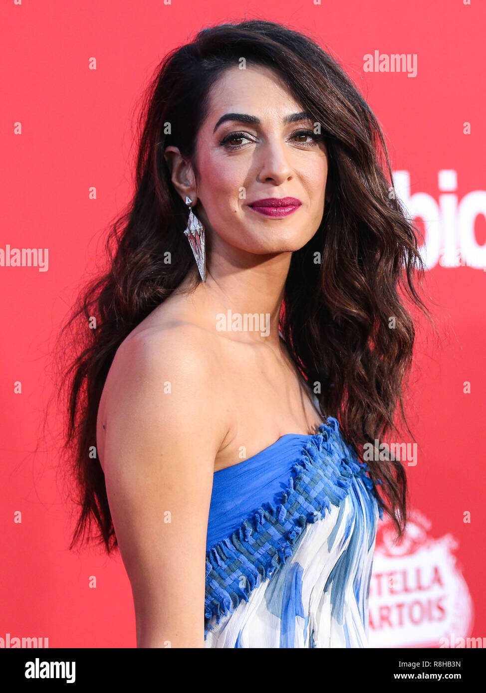 WESTWOOD, LOS ANGELES, CA, USA - OCTOBER 22: Lawyer Amal Clooney (Amal ...