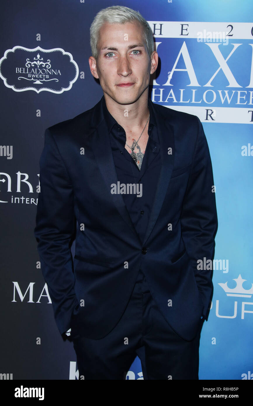 LOS ANGELES, CA, USA - OCTOBER 21: Talon Reid at the 2017 MAXIM ...