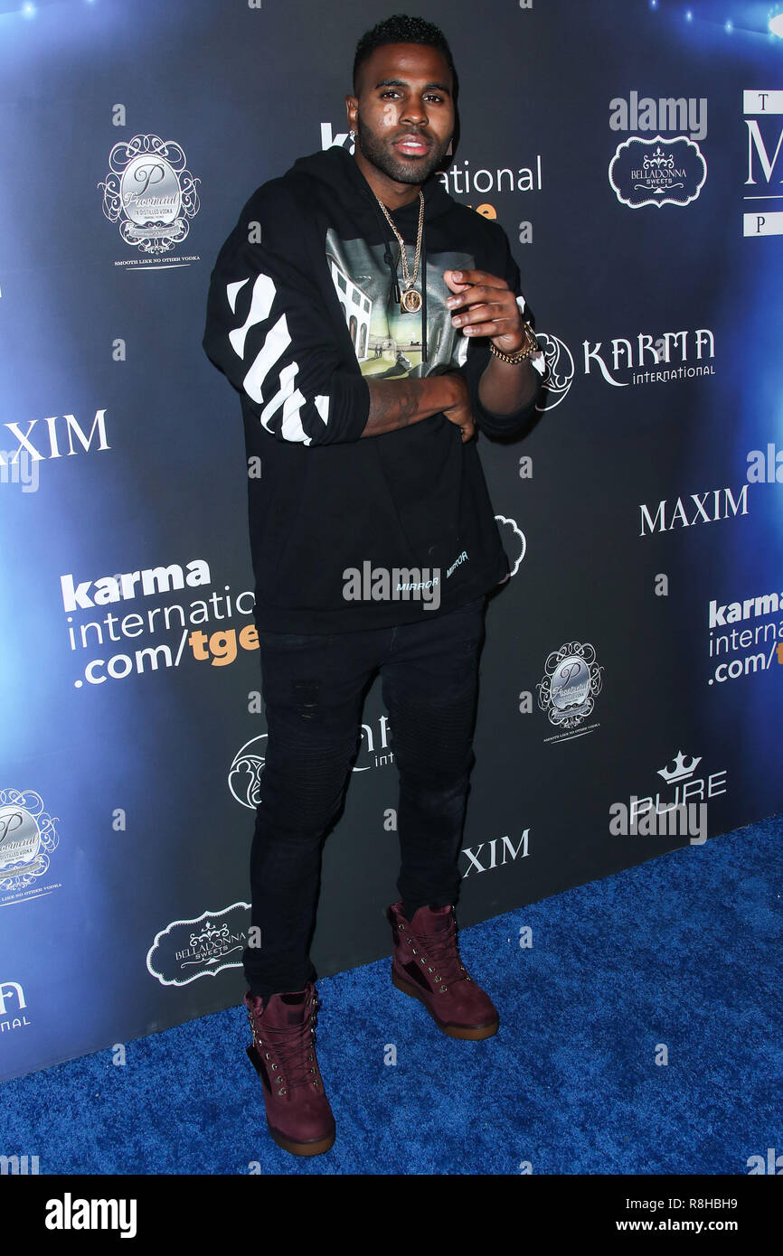 LOS ANGELES, CA, USA - OCTOBER 21: Jason Derulo at the 2017 MAXIM ...