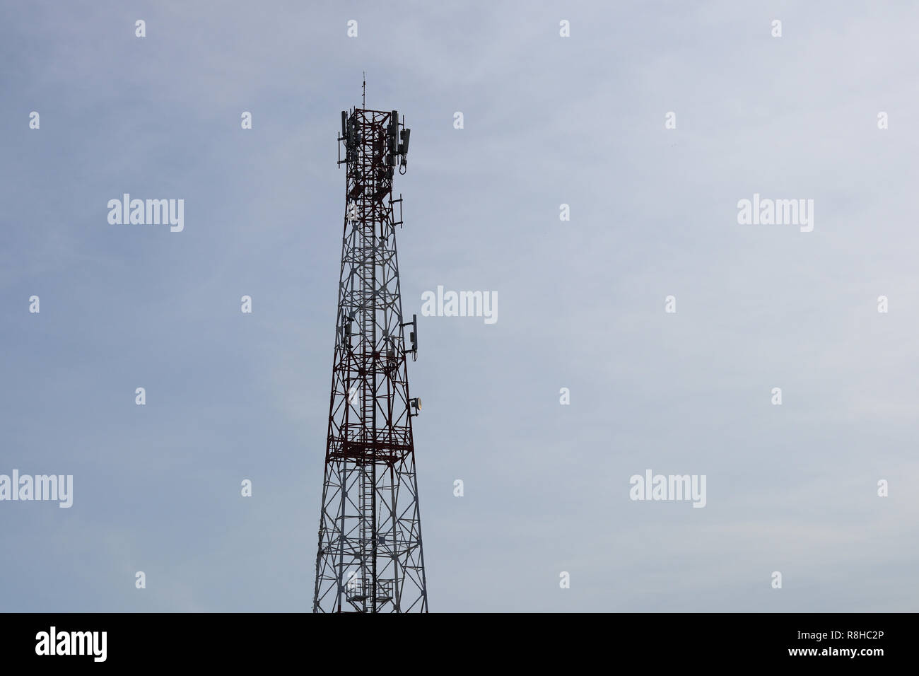 High-speed telephone tower Stock Photo - Alamy