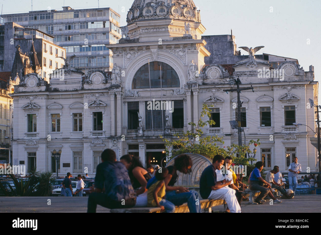 Brazil: The opera at Salvador de Bahia Stock Photo - Alamy