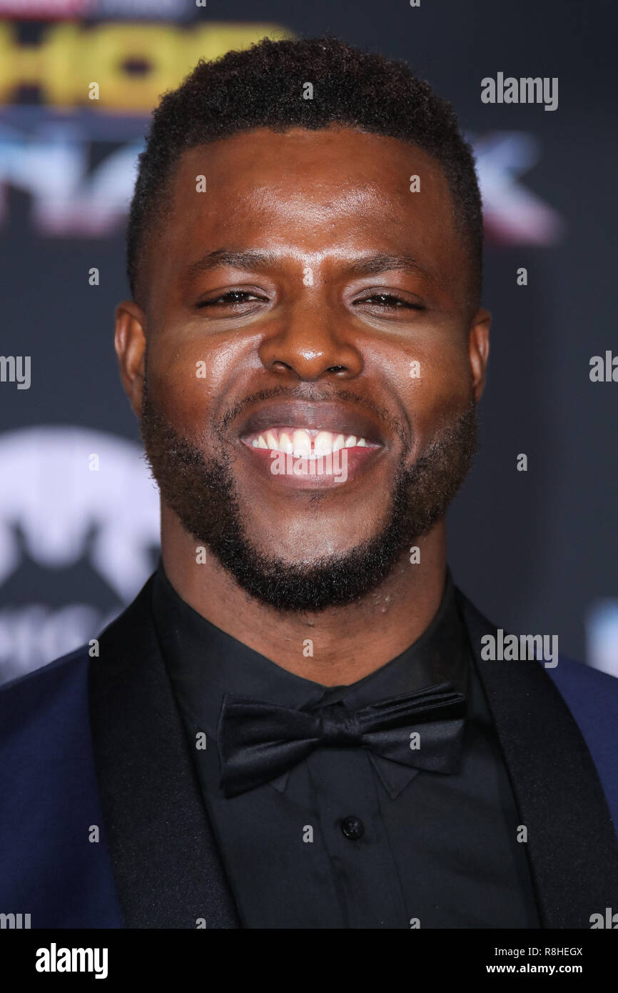 HOLLYWOOD, LOS ANGELES, CA, USA - OCTOBER 10: Winston Duke at the World ...