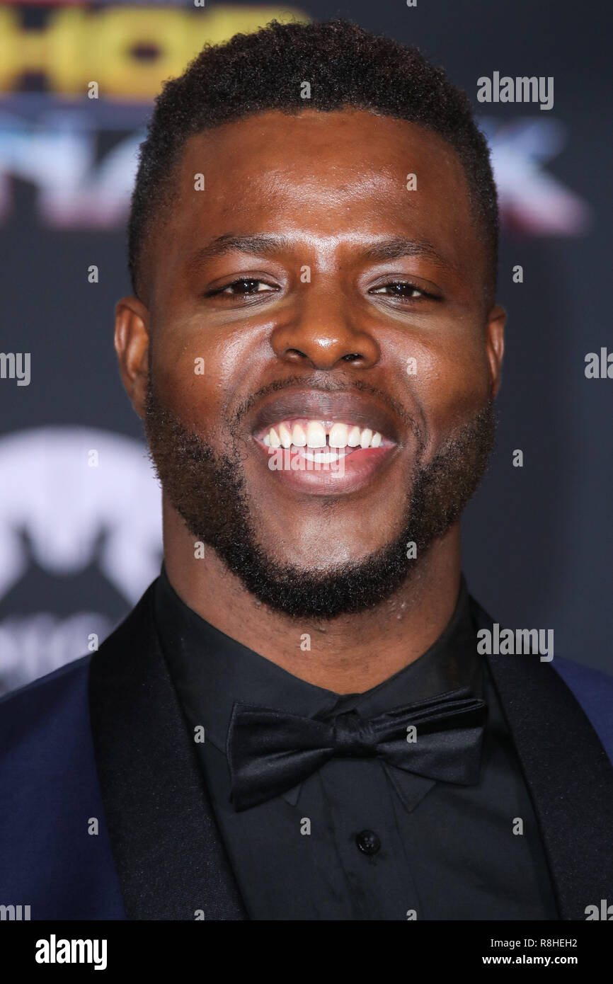 HOLLYWOOD, LOS ANGELES, CA, USA - OCTOBER 10: Winston Duke at the World ...