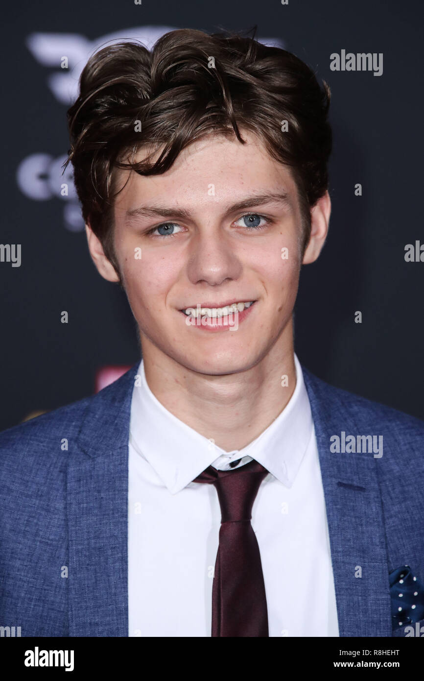 HOLLYWOOD, LOS ANGELES, CA, USA - OCTOBER 10: Ty Simpkins at the World ...