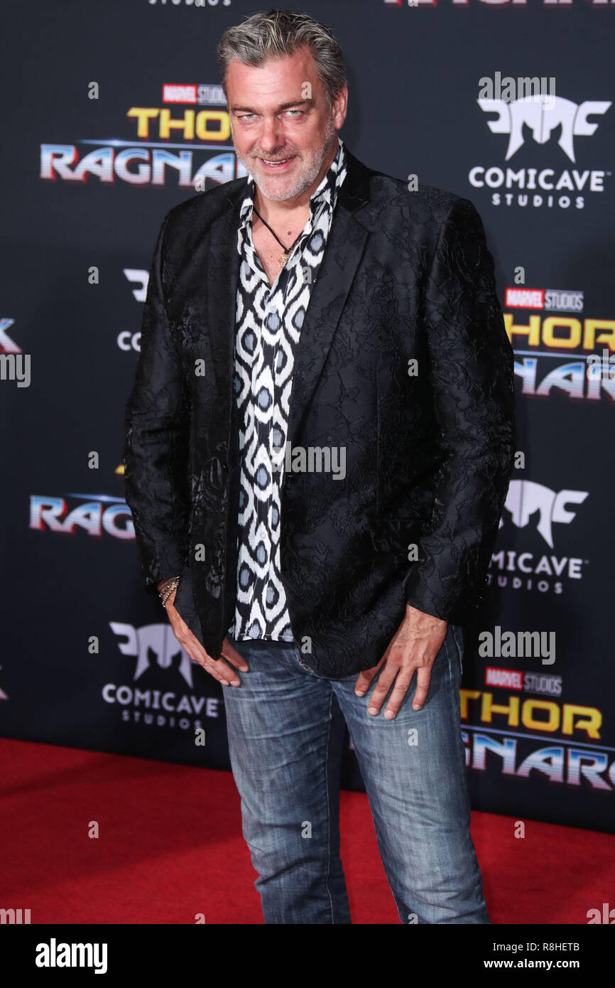HOLLYWOOD, LOS ANGELES, CA, USA - OCTOBER 10: Ray Stevenson at the ...