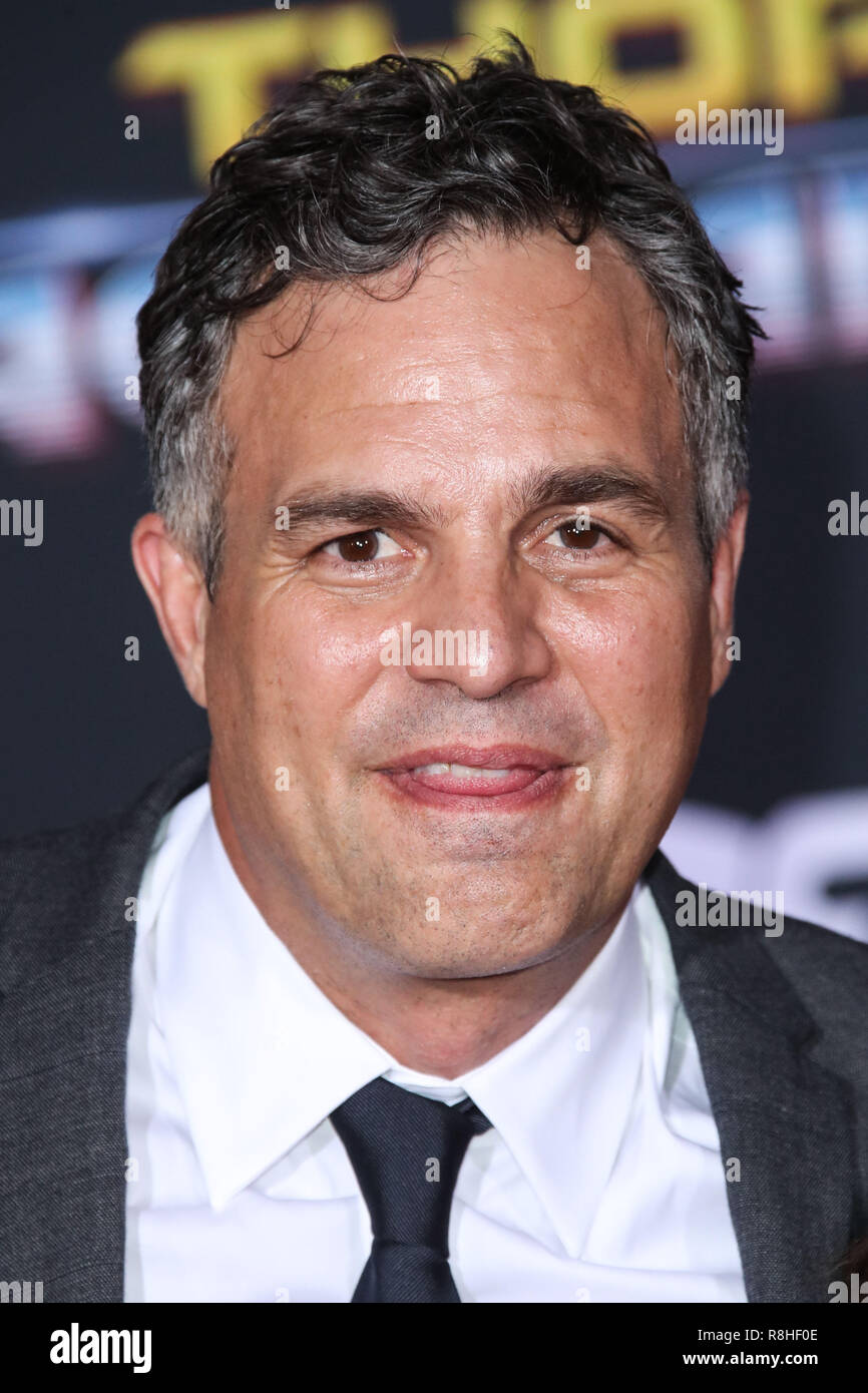 HOLLYWOOD, LOS ANGELES, CA, USA - OCTOBER 10: Mark Ruffalo at the World ...