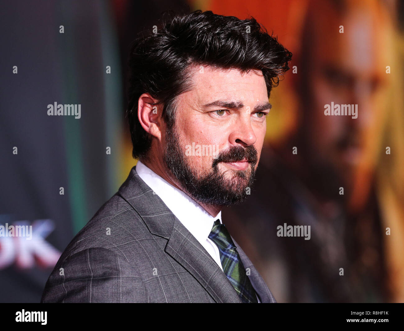 HOLLYWOOD, LOS ANGELES, CA, USA - OCTOBER 10: Karl Urban at the World ...