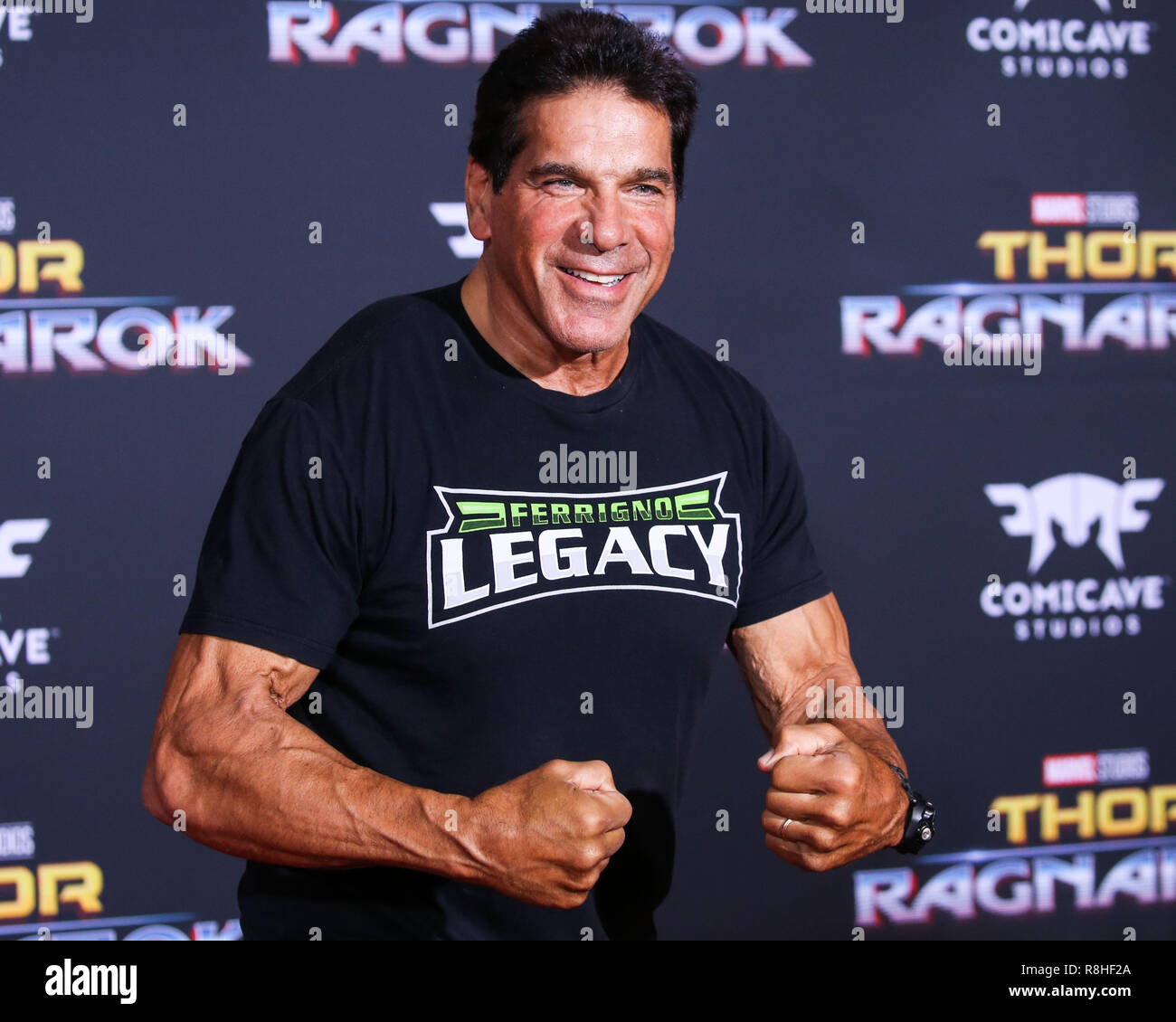 HOLLYWOOD, LOS ANGELES, CA, USA - OCTOBER 10: Lou Ferrigno at the World ...