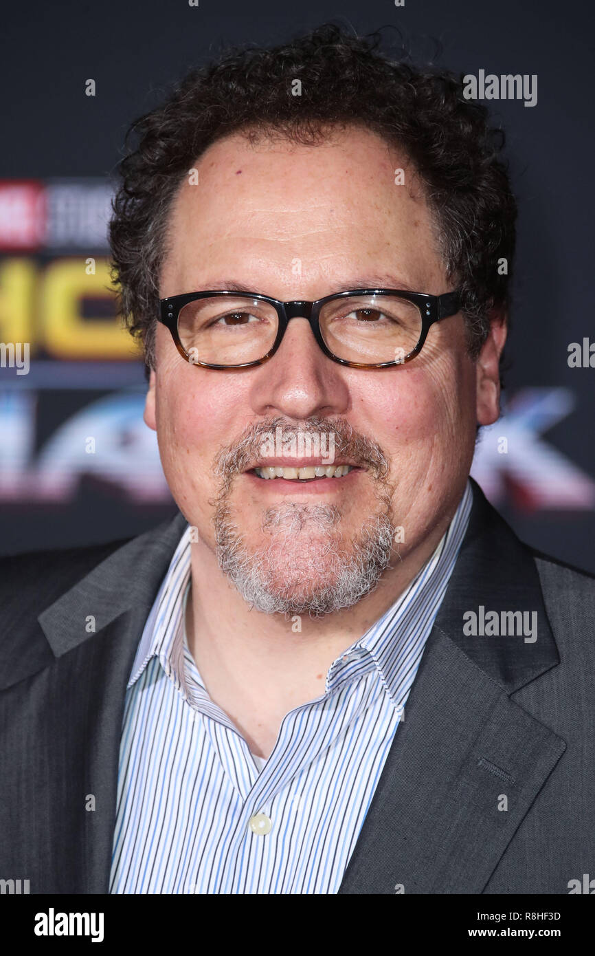 HOLLYWOOD, LOS ANGELES, CA, USA - OCTOBER 10: Jon Favreau at the World ...