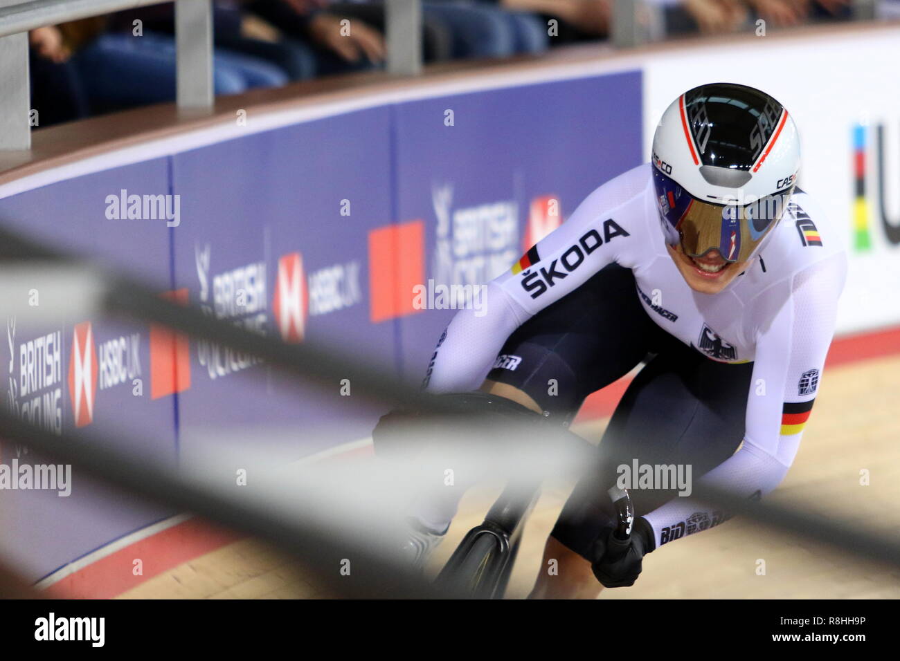 London, UK. 15th December 2018. Emma HINZE (GER) in the Women's ...