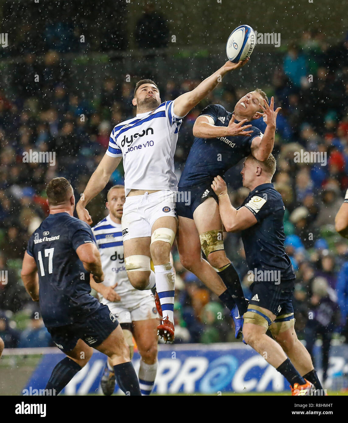 Aviva Stadium, Dublin, Ireland. 15th Dec, 2018. European Champions Cup ...