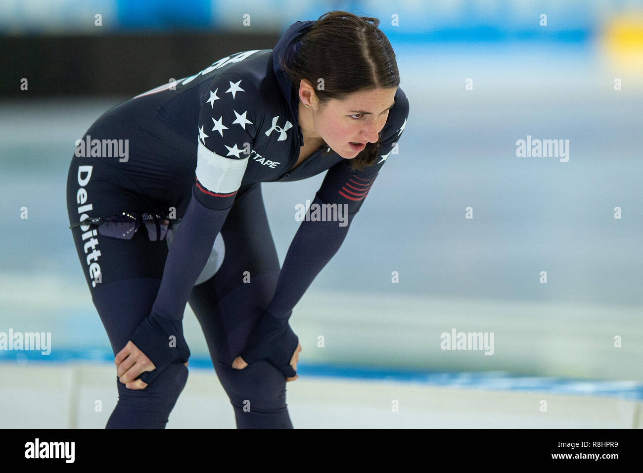 Heerenveen, Netherlands. 15th December 2018. Speedskating World Cup ...