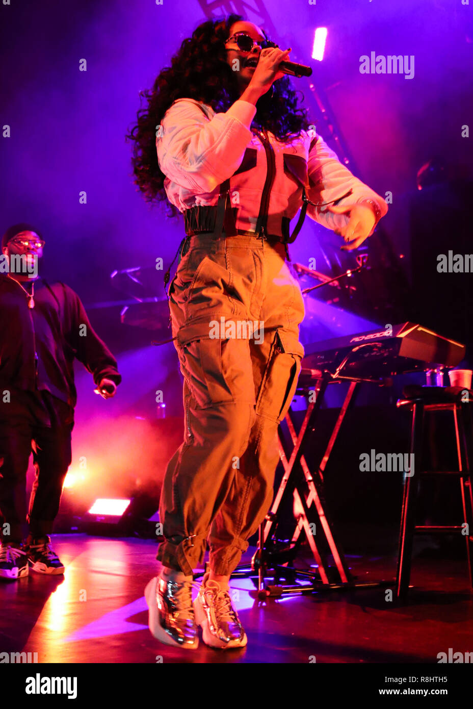 Los Angeles, USA. 14th Dec 2018. Singer H.E.R. aka Gabriella Wilson aka ...