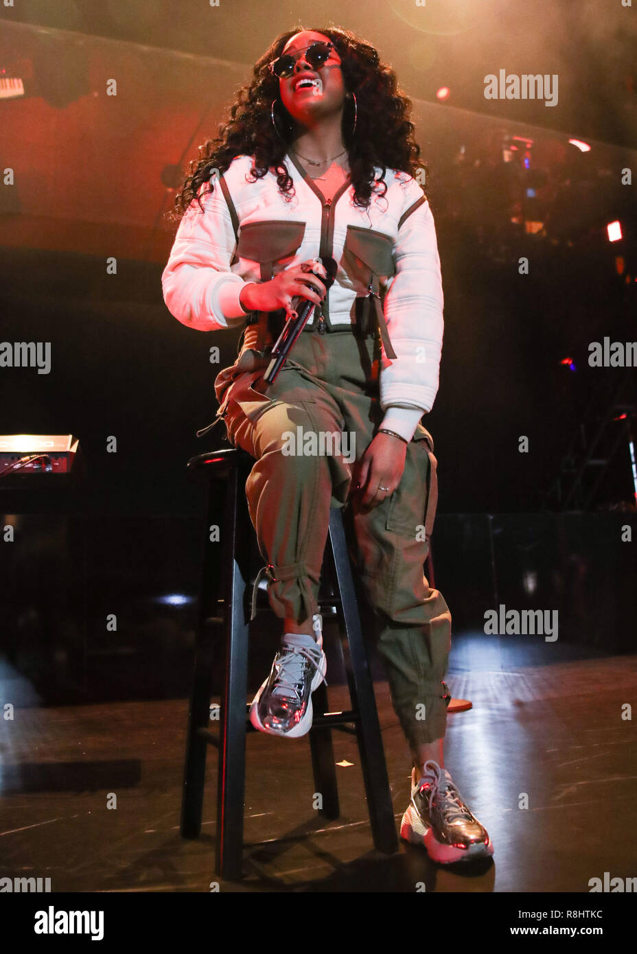 Los Angeles, USA. 14th Dec 2018. Singer H.E.R. aka Gabriella Wilson aka ...