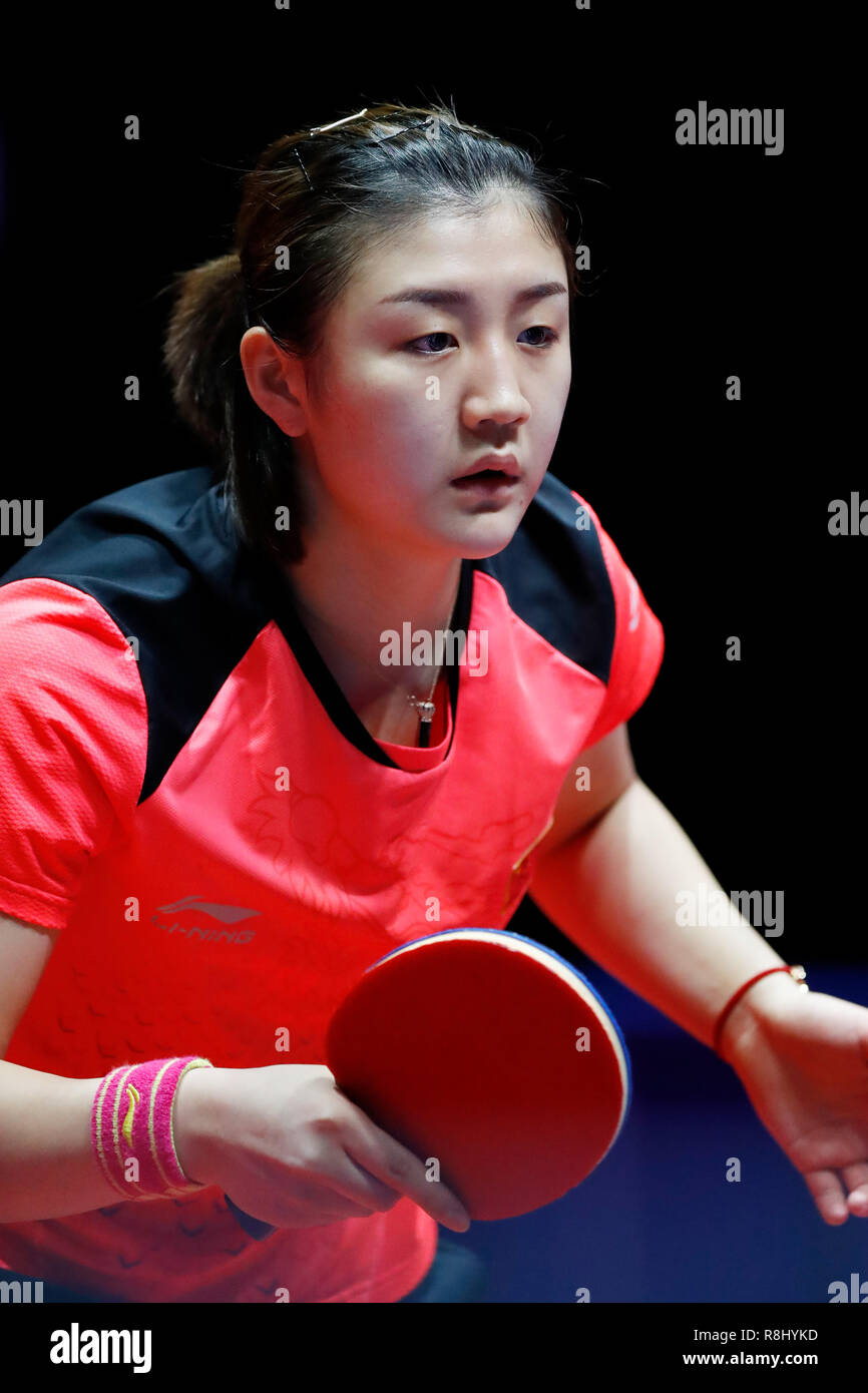 Incheon, South Korea. 16th Dec, 2018. Chen Meng (CHN) Table Tennis ...