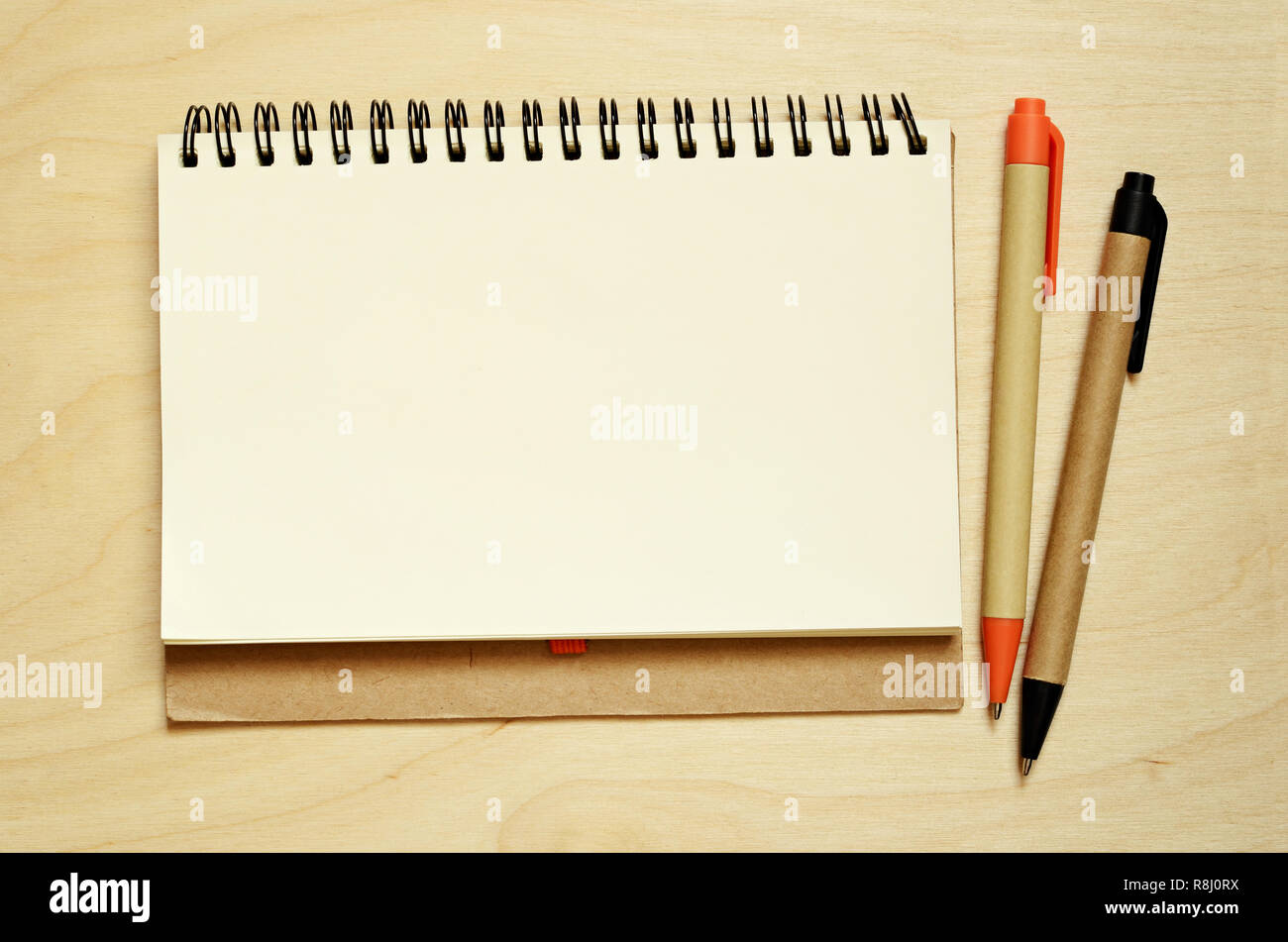 Notebook with pens hi-res stock photography and images - Alamy