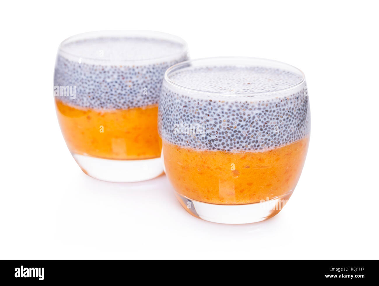 Food chia pudding fresh Cut Out Stock Images & Pictures - Alamy