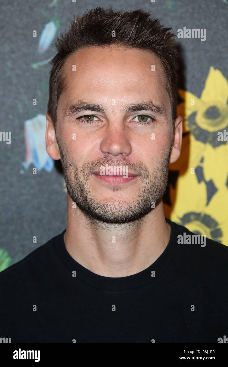 LOS ANGELES, CA, USA - OCTOBER 18: Taylor Kitsch at the H&M x ERDEM ...