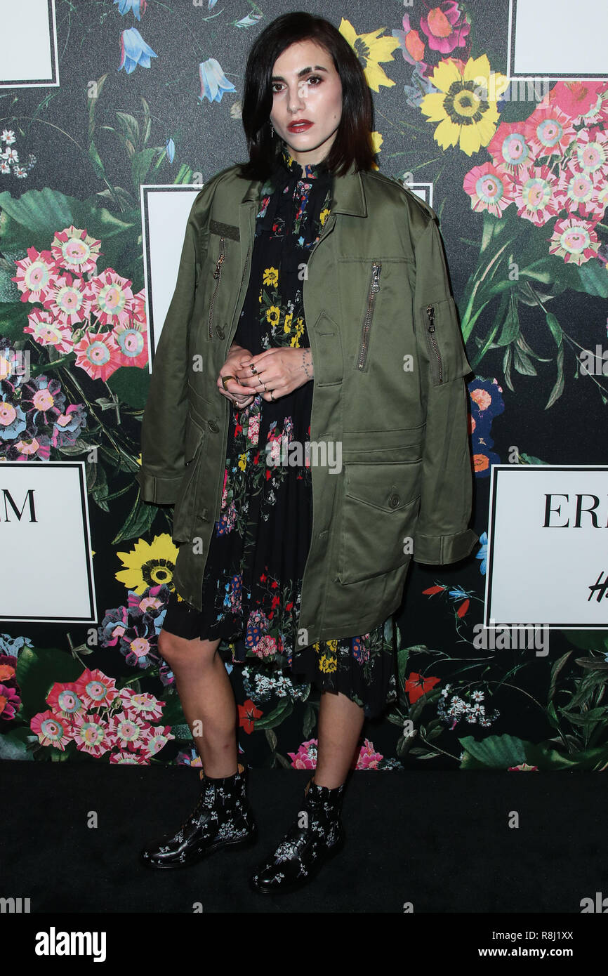 LOS ANGELES, CA, USA - OCTOBER 18: Langley Fox Hemingway at the H&M x ...