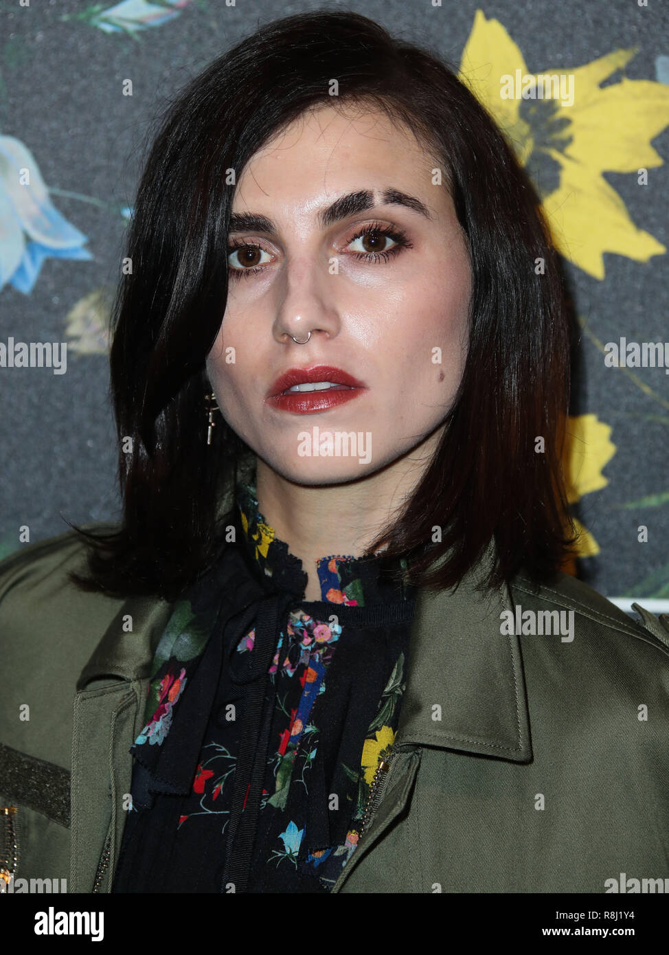 LOS ANGELES, CA, USA - OCTOBER 18: Langley Fox Hemingway at the H&M x ...