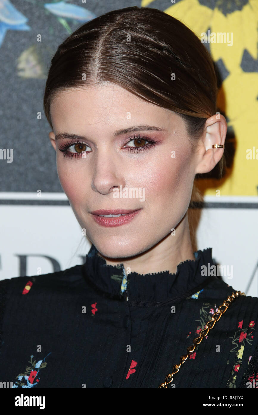 LOS ANGELES, CA, USA - OCTOBER 18: Kate Mara at the H&M x ERDEM Runway ...