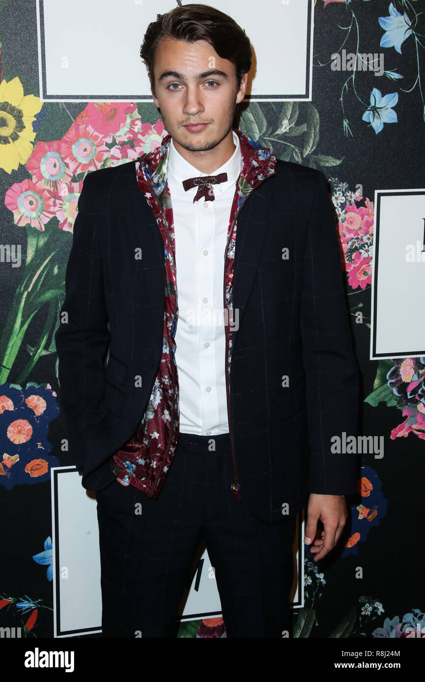 LOS ANGELES, CA, USA - OCTOBER 18: Brandon Thomas Lee at the H&M x ...