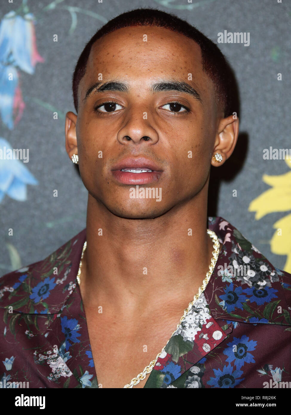 LOS ANGELES, CA, USA - OCTOBER 18: Cordell Broadus at the H&M x ERDEM ...