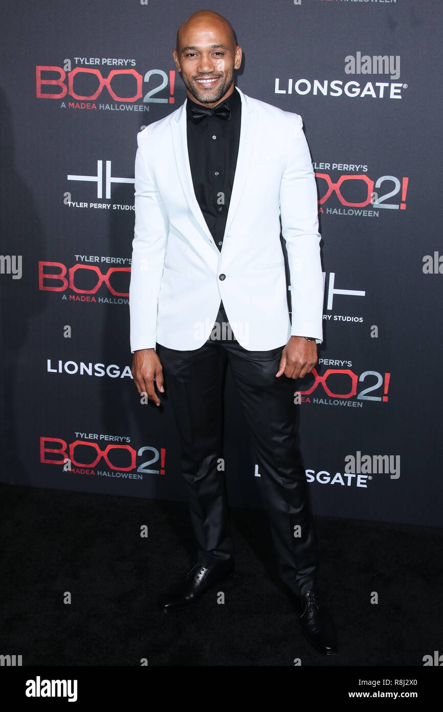 LOS ANGELES, CA, USA - OCTOBER 16: Akende Munalula at the Los Angeles ...