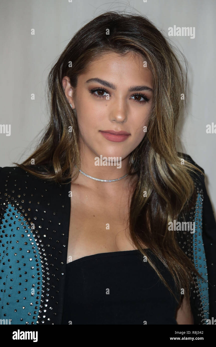 WESTWOOD, LOS ANGELES, CA, USA - OCTOBER 14: Model Sistine Stallone ...