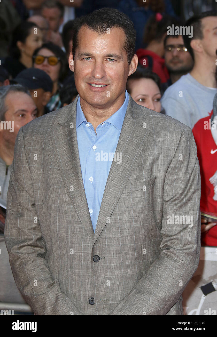 Scott stuber attending the ballad buster scruggs premiere hi-res stock ...