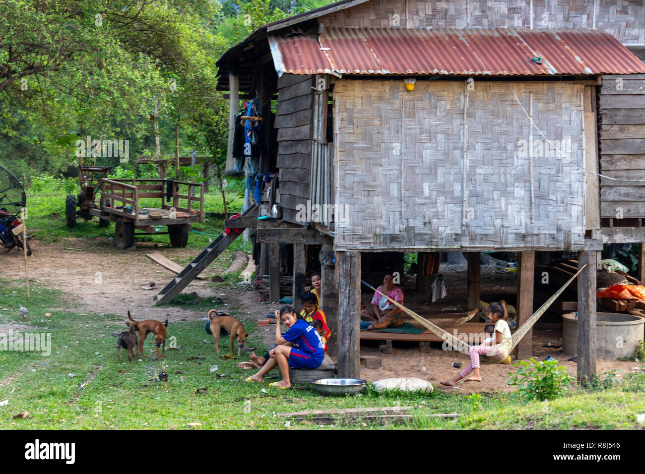 Happy children living in poverty hi-res stock photography and images ...