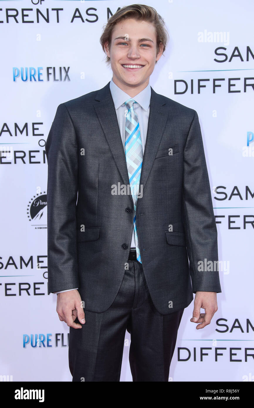 WESTWOOD, LOS ANGELES, CA, USA - OCTOBER 12: Austin Filson at the Los ...