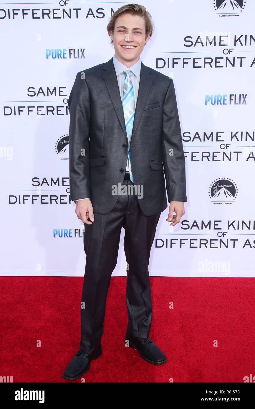WESTWOOD, LOS ANGELES, CA, USA - OCTOBER 12: Austin Filson at the Los ...