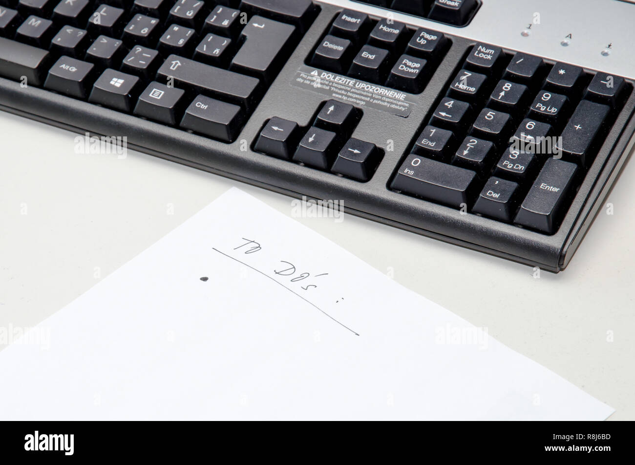 Key points in keyboard hi-res stock photography and images - Alamy