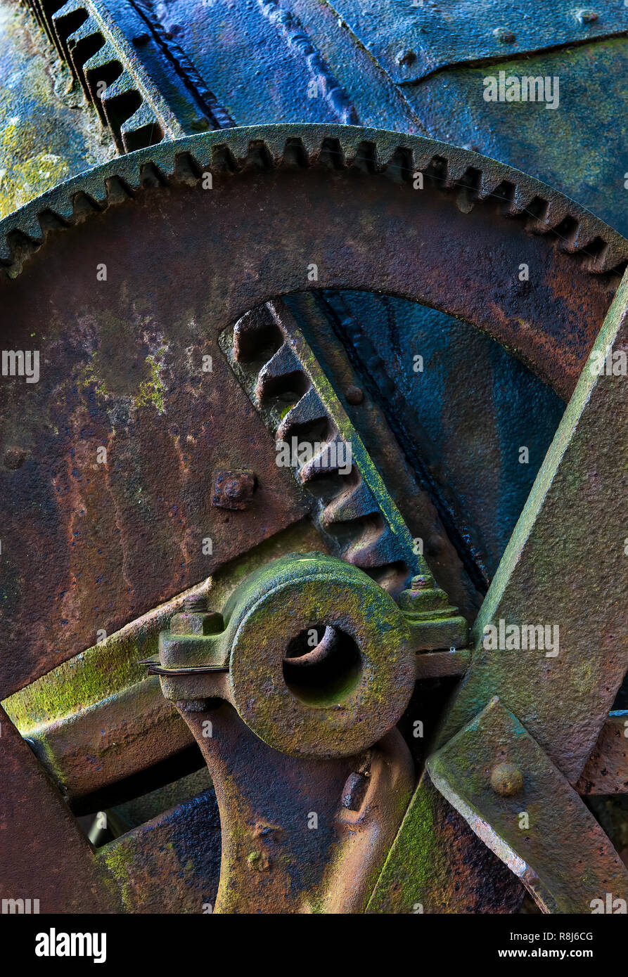 Concrete gears hi-res stock photography and images - Alamy