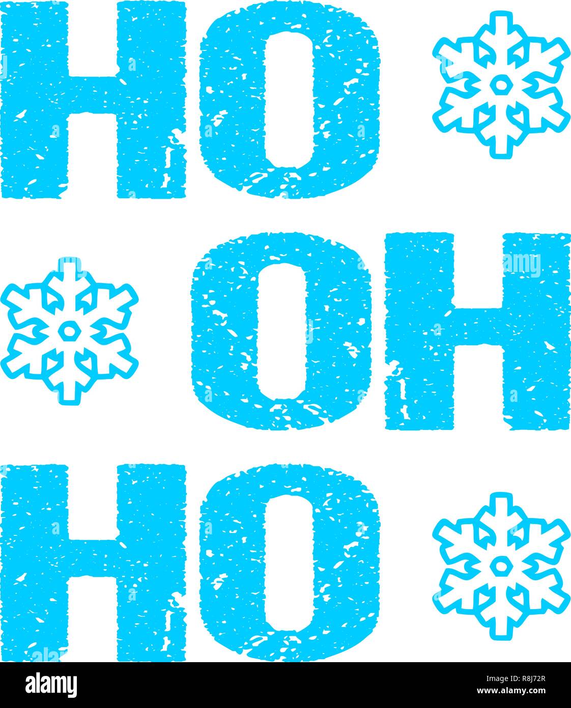 Vector illustration of Ho Ho Ho Type Design Stock Vector Image & Art ...