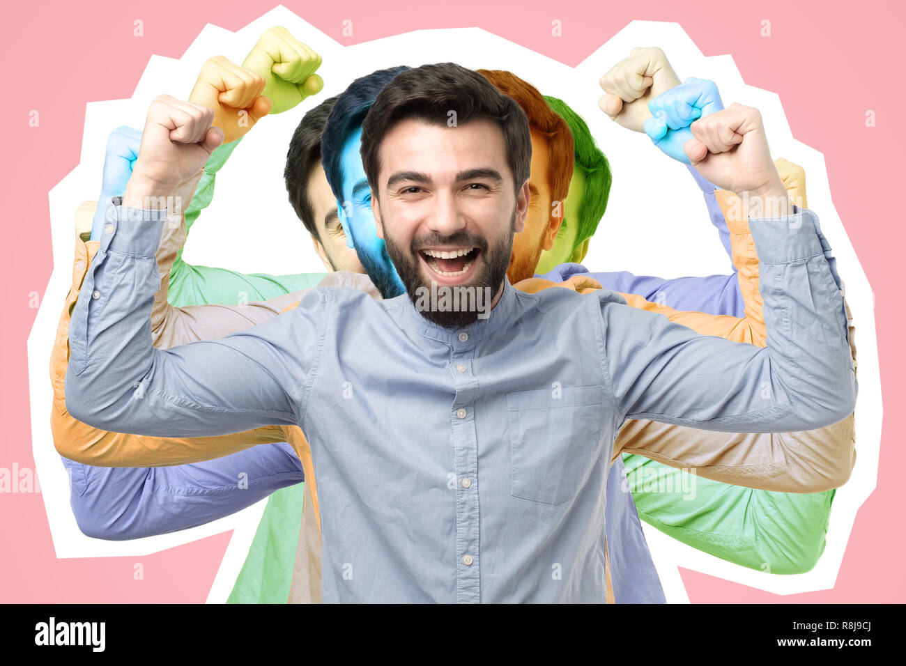 Young spanish man handsome hi-res stock photography and images - Alamy