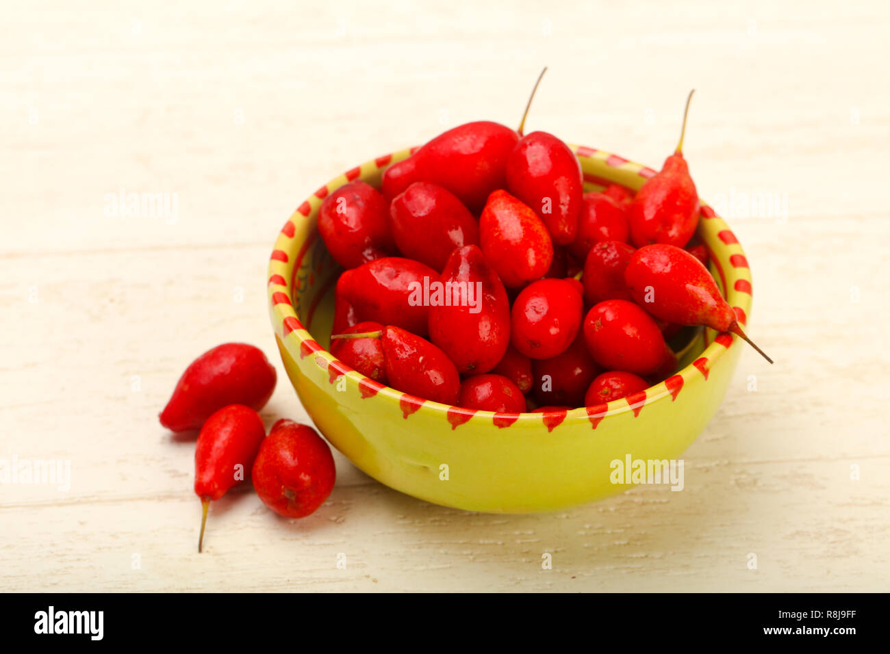 The cornel fruit Stock Photo - Alamy