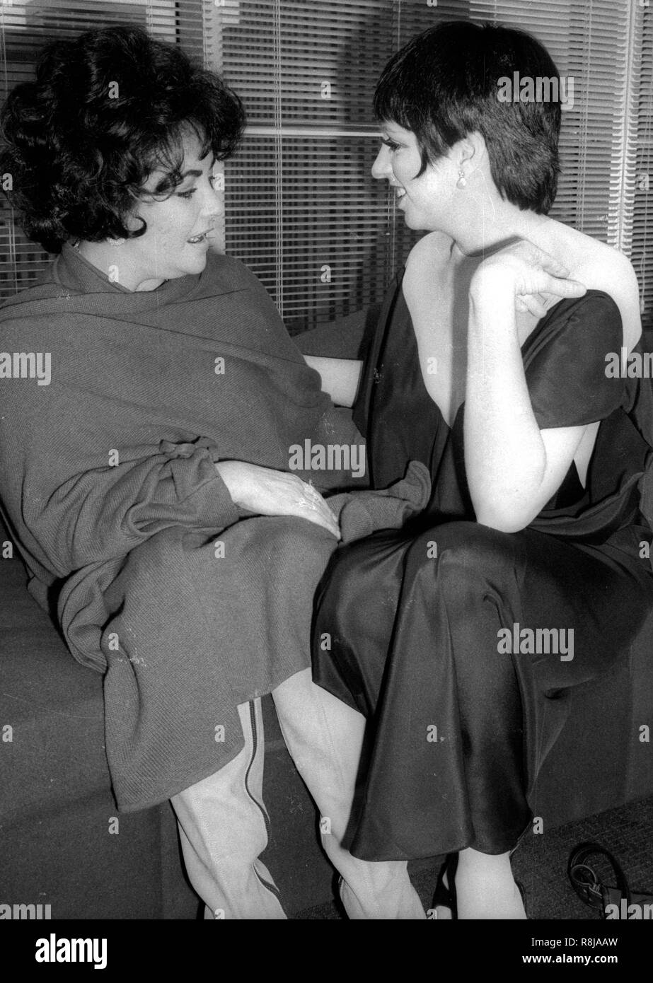 Elizabeth Taylor and Liza Minnelli Photo By Adam Scull/PHOTOlink ...
